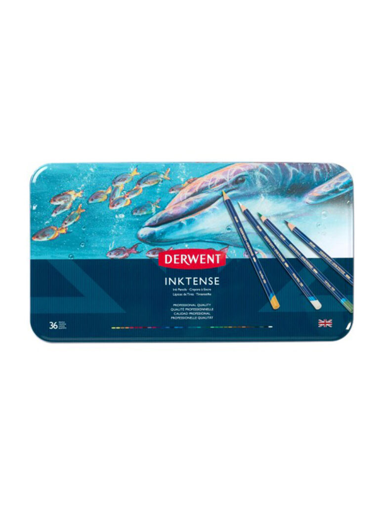DERWENT INKTENSE PENCILS TIN X36 - Thef:;llstop