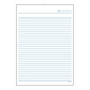 MARUMAN REPORT PAD RULED 7MM A4 - Thef:;llstop