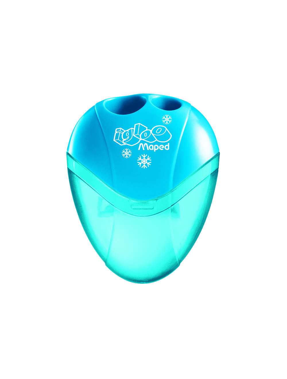 MAPED PENCIL SHARPENER IGLOO 2 HOLE CANISTER - Thef:;llstop