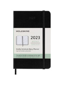 MOLESKINE WEEKLY PLANNER 2023 - POCKET SIZE - Thef:;llstop
