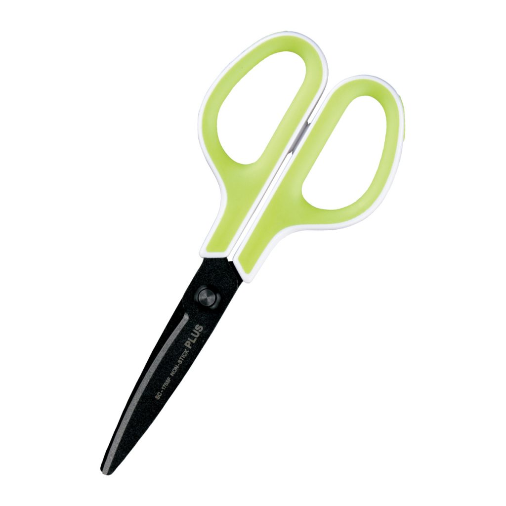 PLUS JAPAN FITCUT CURVE FLOURINE COATED SCISSORS - Thef:;llstop