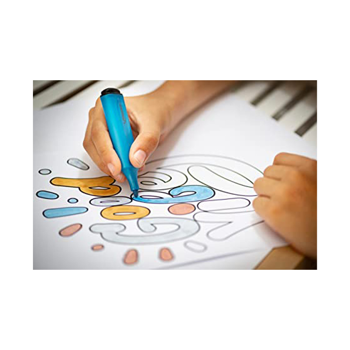 MAPED FLUO'PEPS HIGHLIGHTER METALLIC COLORS x4 - Thef:;llstop