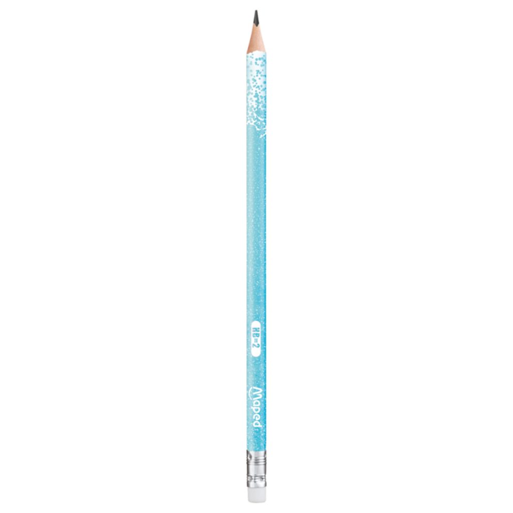 MAPED GRAPHITE PENCILS GLITTER DECO HB - Thef:;llstop
