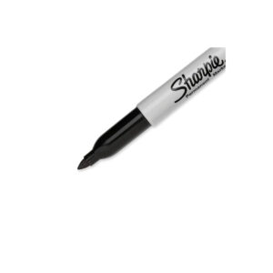 Sharpie Fine Tip Permanent Marker – Black, Quick-Dry